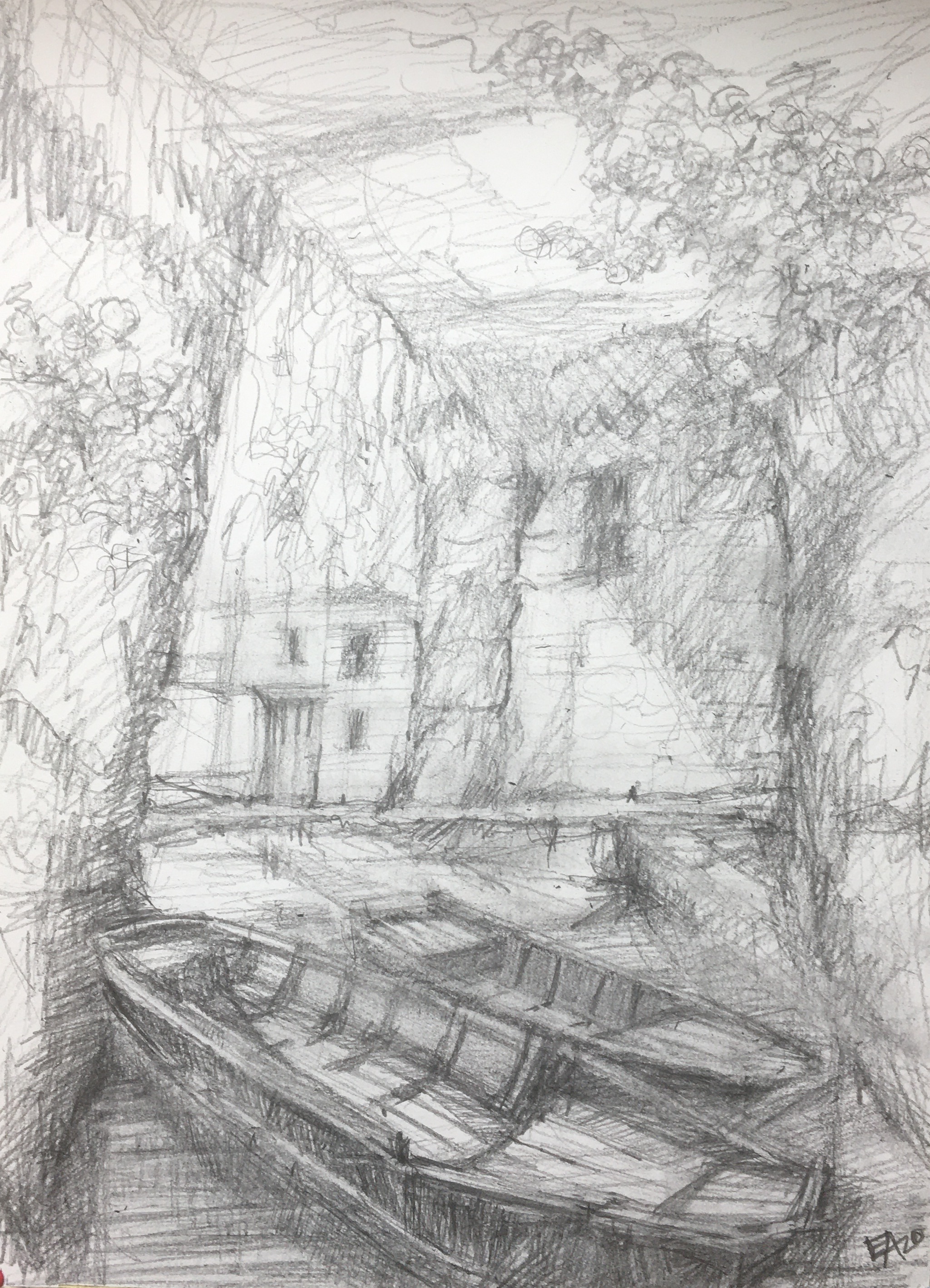 Esquisses-croquis – Mes aquarelles